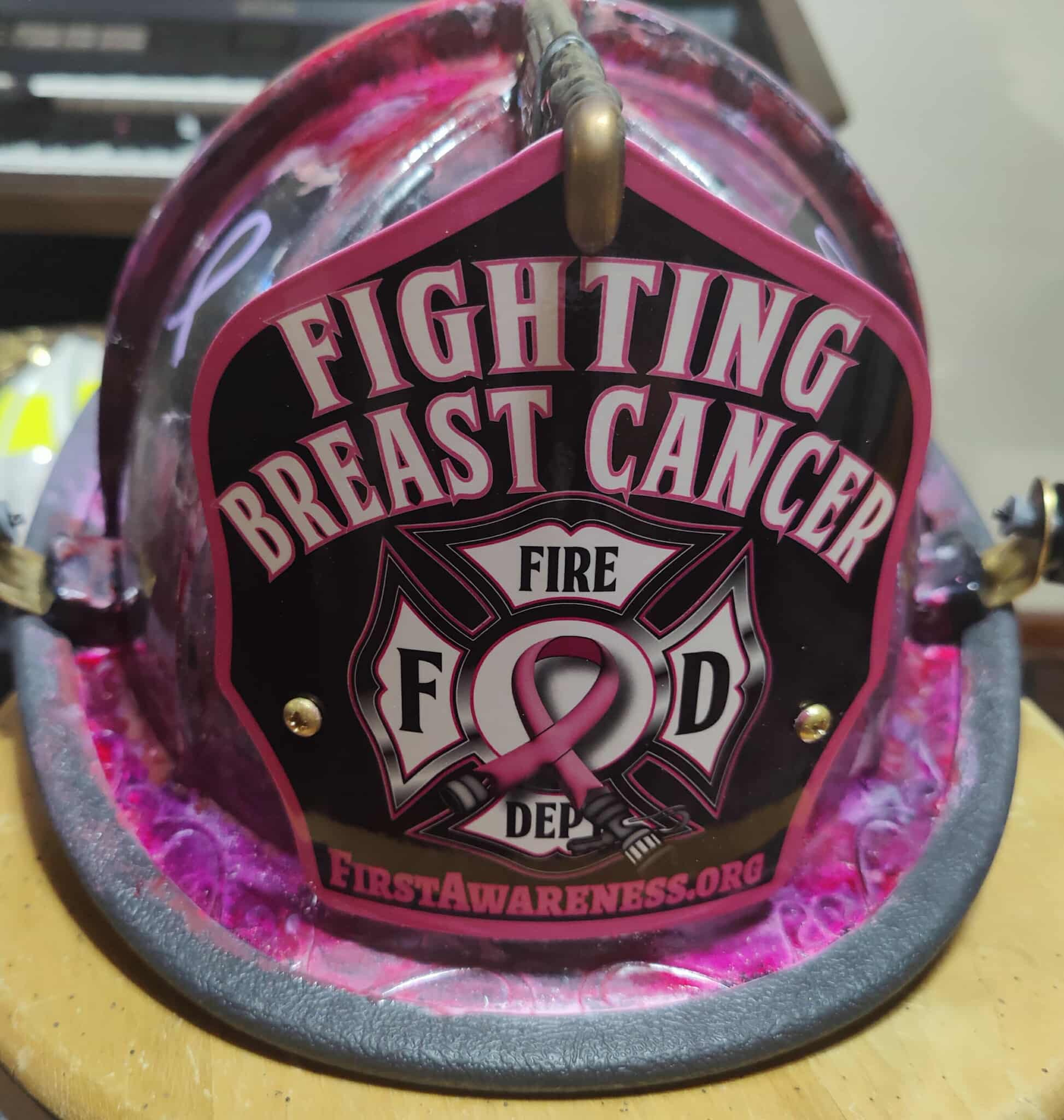 Breast Cancer Shield for First Awareness – BoxAlarmInk