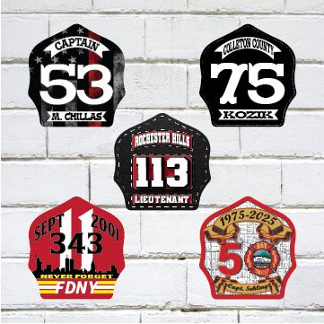 Firefighter Helmet Shields – BoxAlarmInk