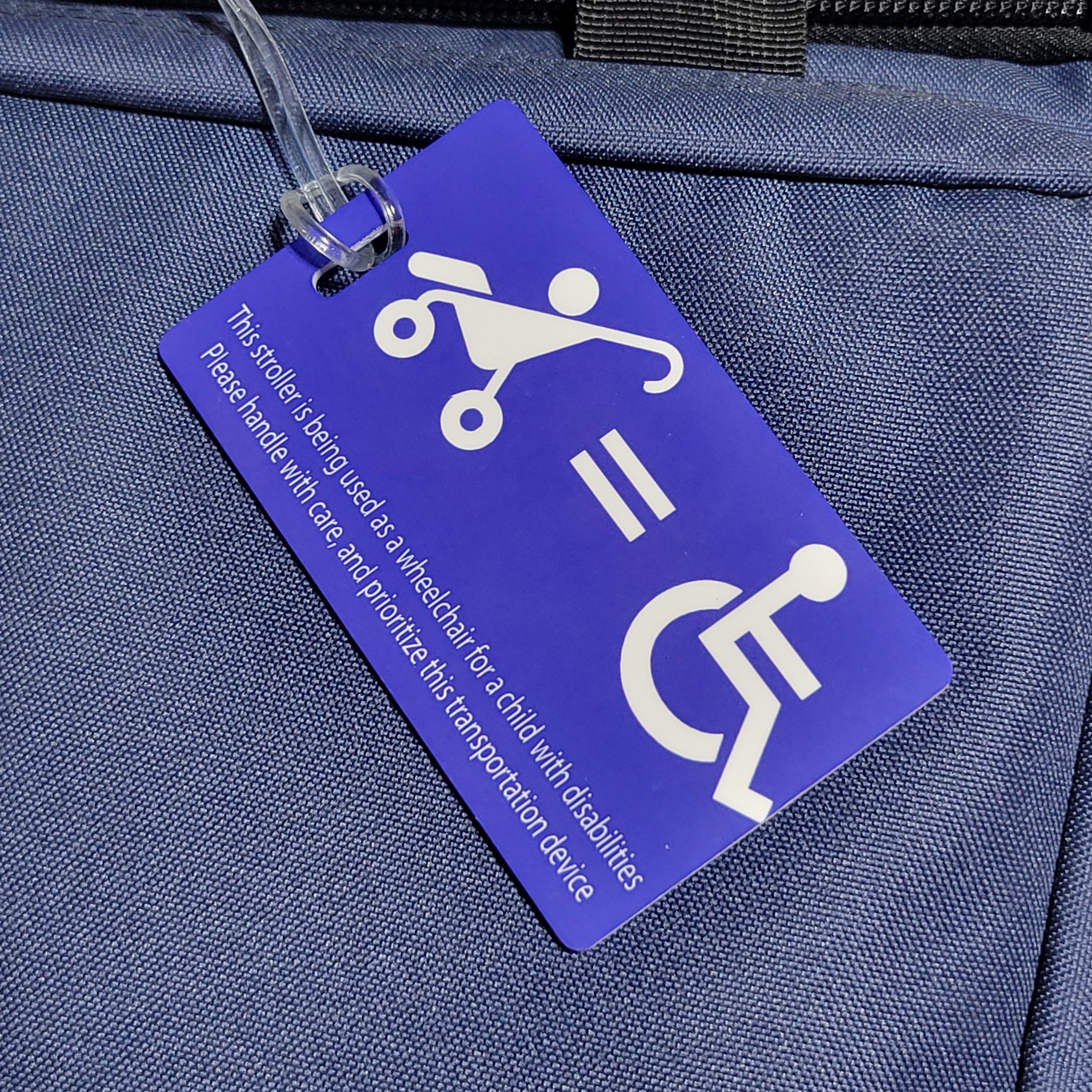 Stroller as Wheelchair tag – BoxAlarmInk