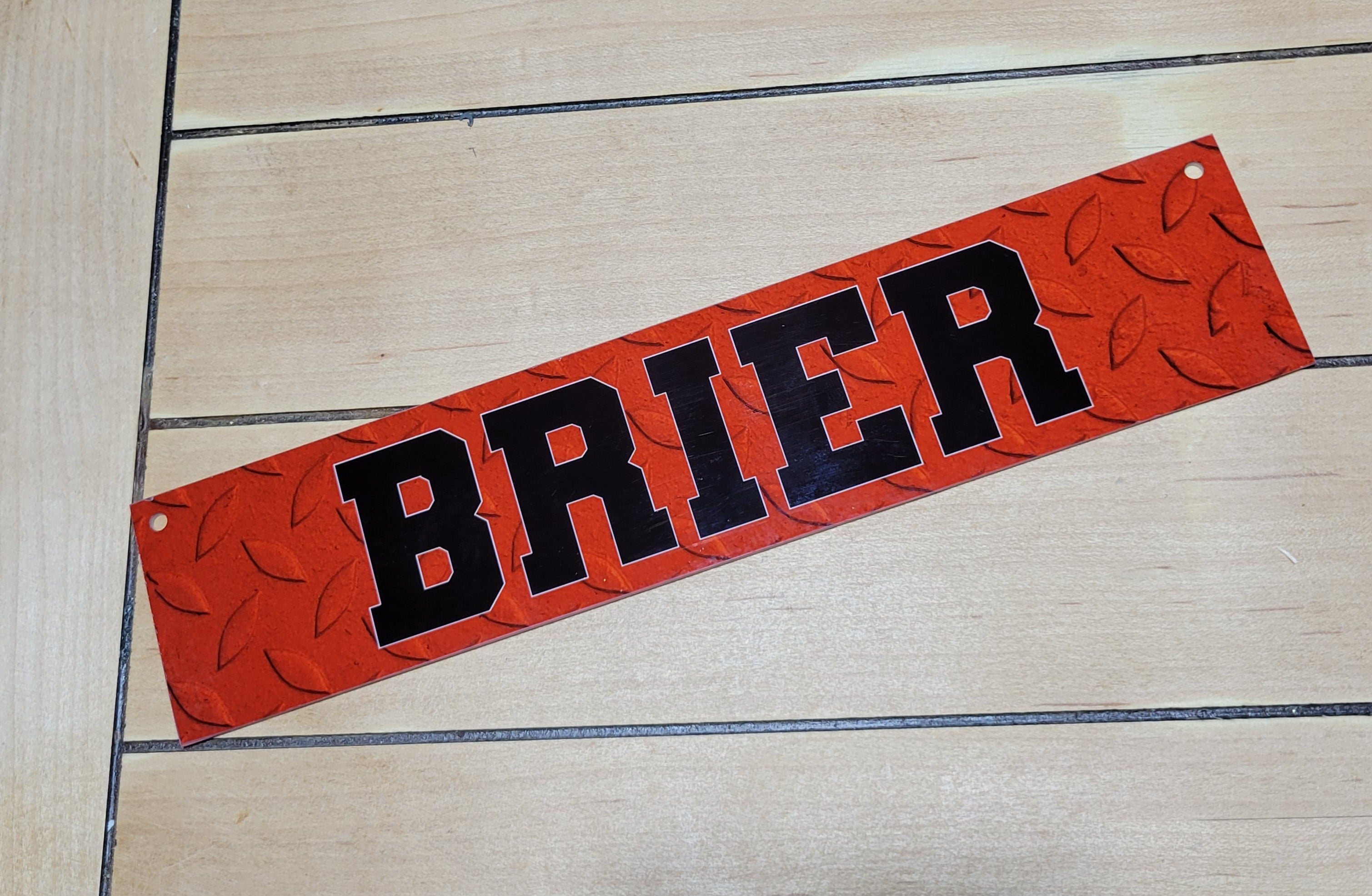 Turnout gear name plate, custom made locker plate, gear rack, firefigh ...